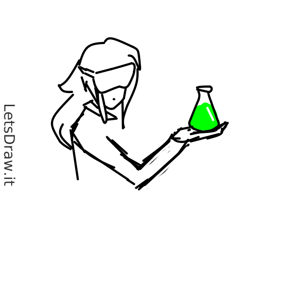 How to draw scientist / fk3y8uc65.png / LetsDrawIt