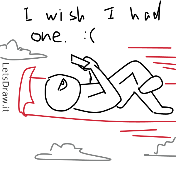 How to draw flying carpet / fknsdbe47.png / LetsDrawIt