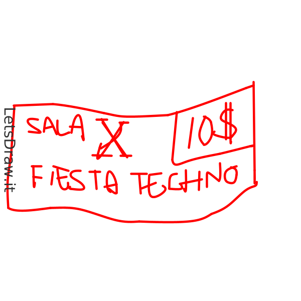 How to draw ticket / fom7ej7ya.png / LetsDrawIt