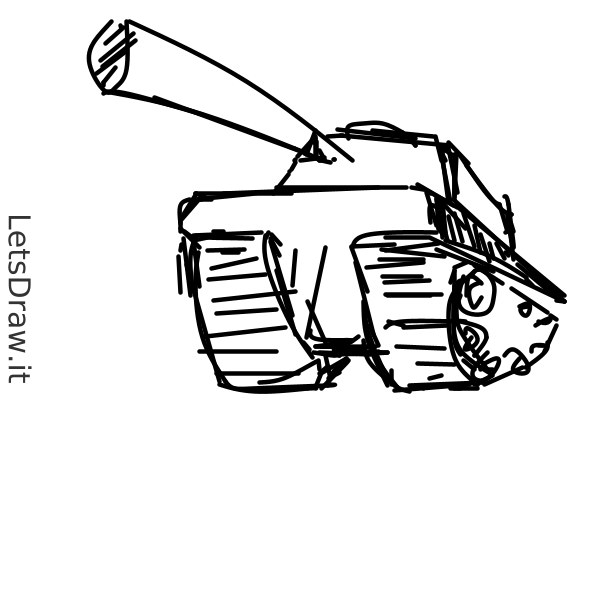 How to draw tank / fpwwf4xco.png / LetsDrawIt
