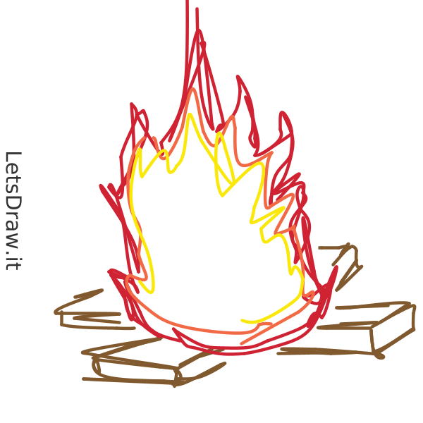How to draw bonfire / fq1pbn88y.png / LetsDrawIt