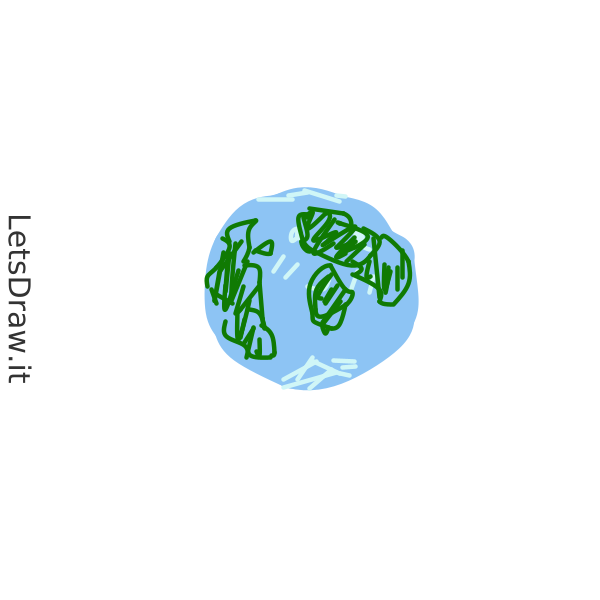 How to draw Earth / fuhfpqayq.png / LetsDrawIt