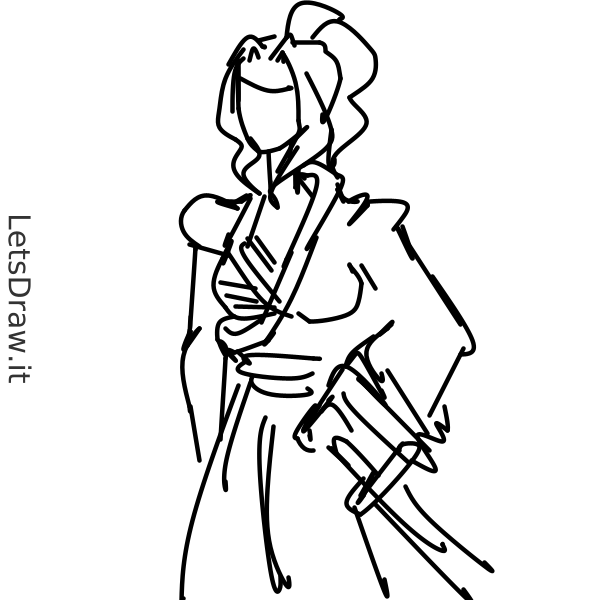 How to draw Samurai / fwa7ch5qt.png / LetsDrawIt