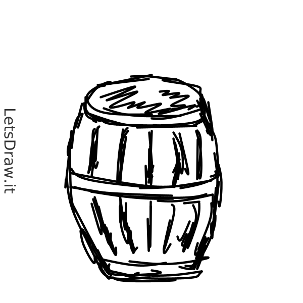 How to draw barrel / fxtepu7jh.png / LetsDrawIt
