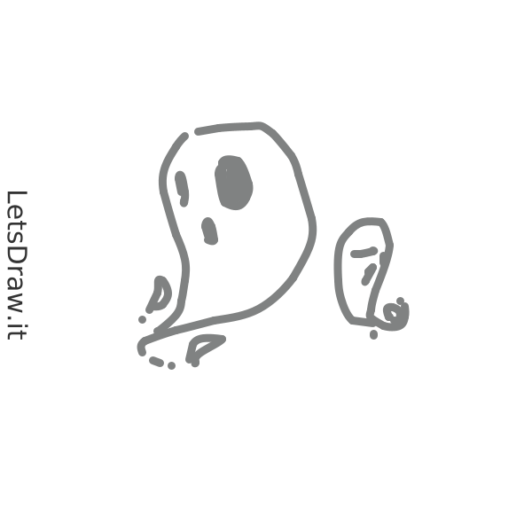 How to draw ghost / fy5pntny9.png / LetsDrawIt