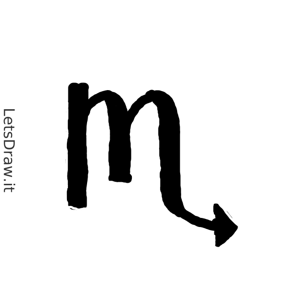 How to draw Scorpio / fz78qaukh.png / LetsDrawIt