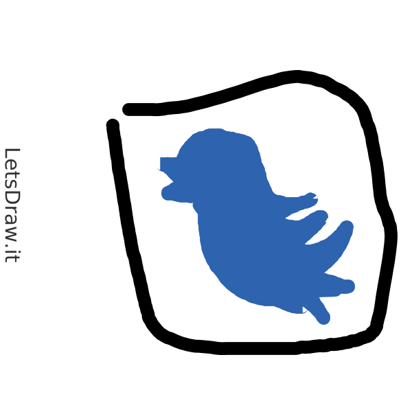 How to draw Twitter / fzqc8whmg.png / LetsDrawIt