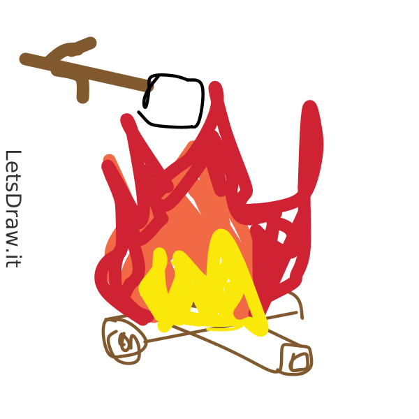 How to draw fire / g5fintnny.png / LetsDrawIt