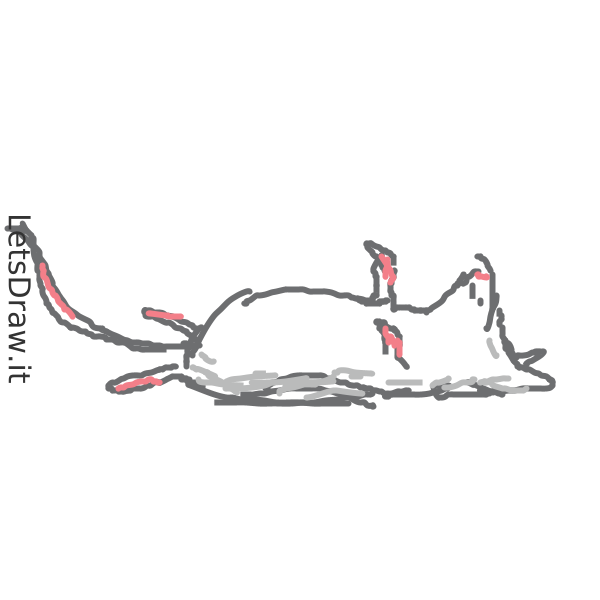 How to draw dead rat / g5tjobycd.png / LetsDrawIt
