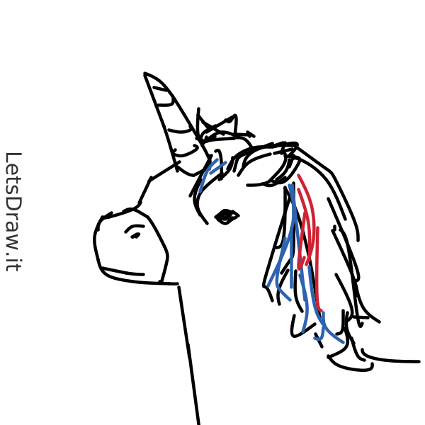 How to draw unicorn / g6i4bg3bt.png / LetsDrawIt