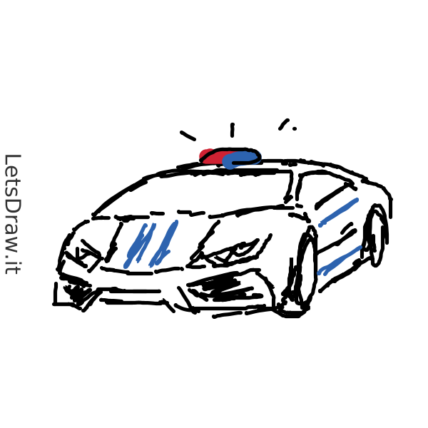 How to draw police car / g8jhe6mxr.png / LetsDrawIt