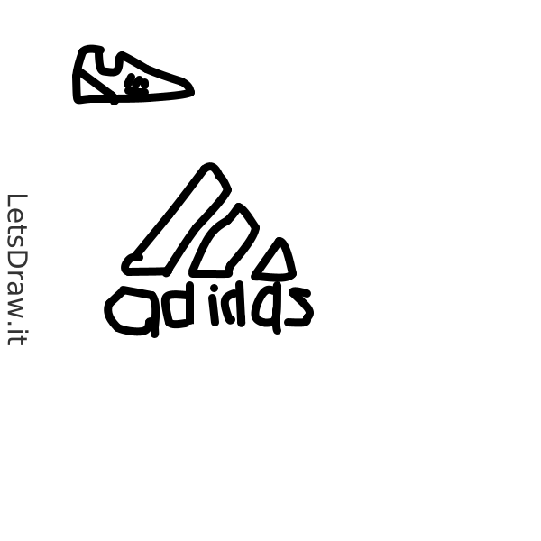 How to draw Adidas / g99z8gxyu.png / LetsDrawIt