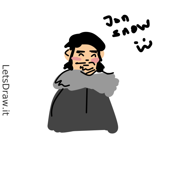 How to draw snow / g9i8fm4gg.png / LetsDrawIt