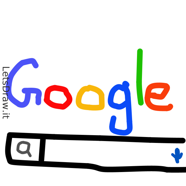 How to draw Google / ga79kk5n5.png / LetsDrawIt