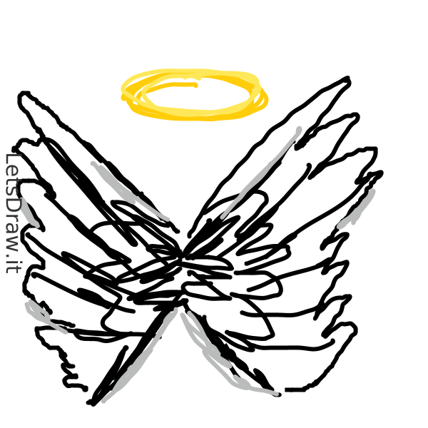 How to draw Wings / gbc4tiwr5.png / LetsDrawIt