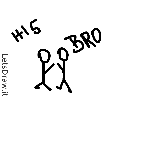 How to draw best friends / gbgsm8uin.png / LetsDrawIt