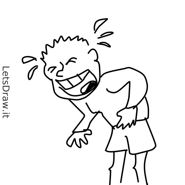 How to draw laughter / gbr9dar41.png / LetsDrawIt