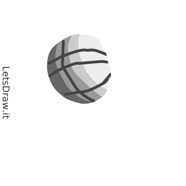 How to draw volleyball / gd4hfomhn.png / LetsDrawIt
