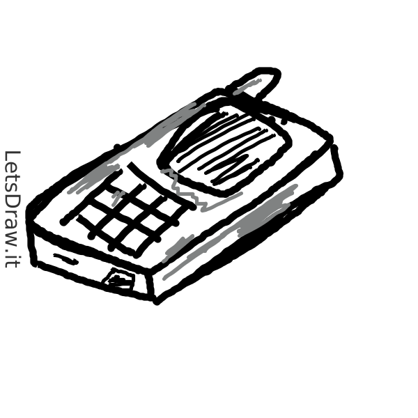 How to draw cell phone / ge8sekw3p.png / LetsDrawIt