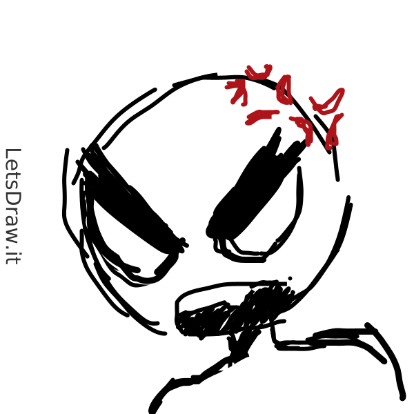 How to draw rage / geaux9uoz.png / LetsDrawIt