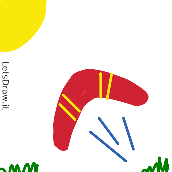How to draw boomerang / gfuwkp46.png / LetsDrawIt