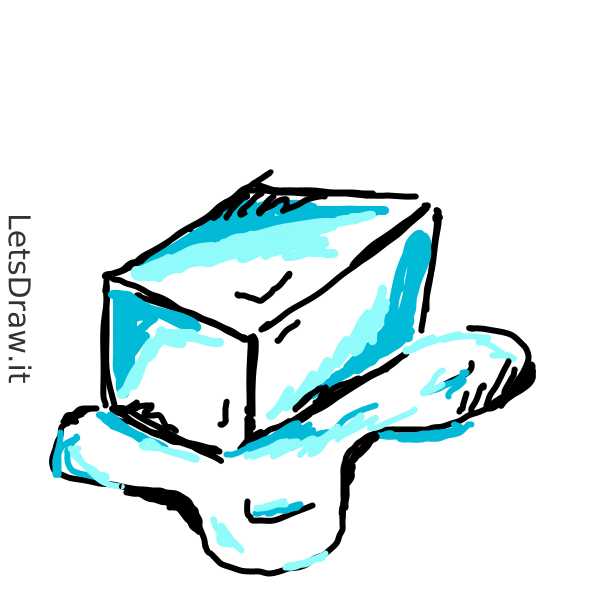 How to draw ice cube / ggc1tgaqg.png / LetsDrawIt