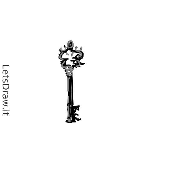 How to draw old key / gh5qp34gf.png / LetsDrawIt