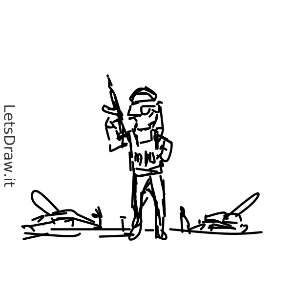 How to draw army / gjrpf6fwn.png / LetsDrawIt