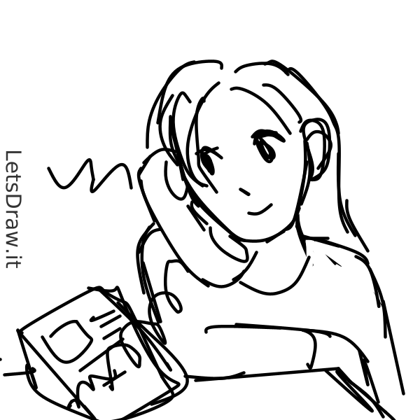 How to draw phone call / gknft8hw.png / LetsDrawIt