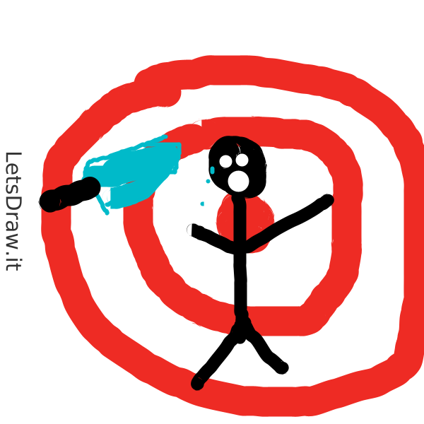How to draw target / gm7x1r8bt.png / LetsDrawIt