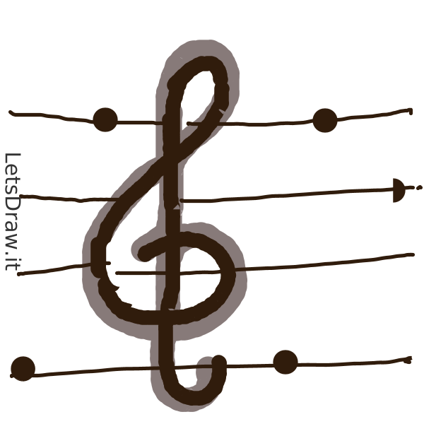 How to draw music note / gmgxfudre.png / LetsDrawIt