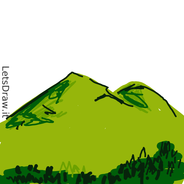 How to draw hill / gn1qeuhbz.png / LetsDrawIt