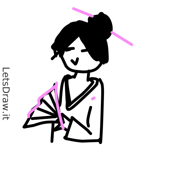 How to draw fan / gnk8mg1fm.png / LetsDrawIt