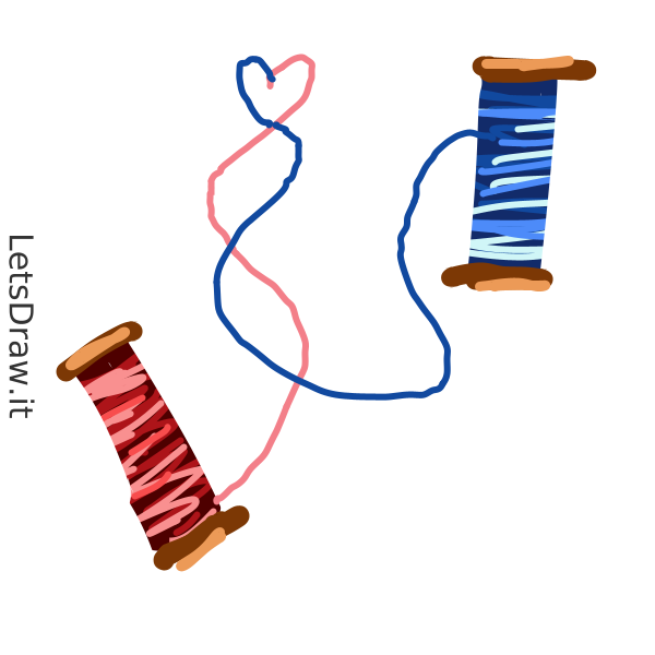 How to draw Thread / gnnrobpih.png / LetsDrawIt