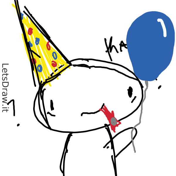 How to draw celebration / go5z8gz6g.png / LetsDrawIt