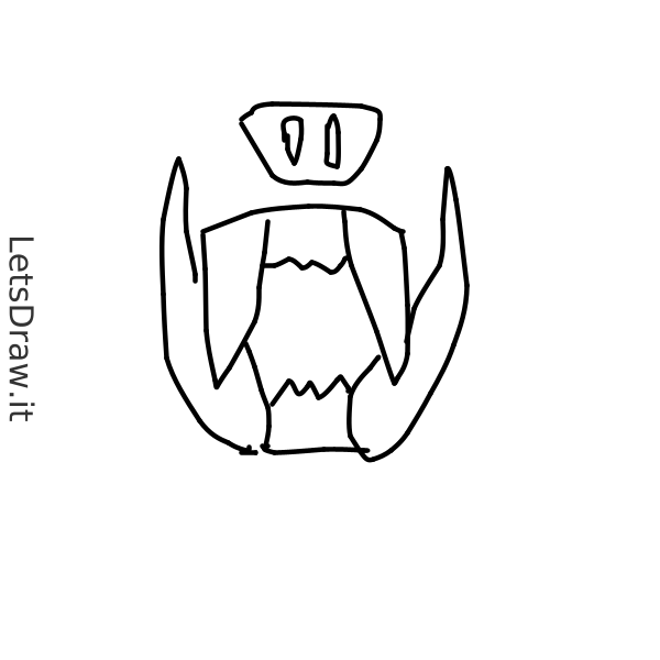 How to draw tusks / gp1jk5izc.png / LetsDrawIt
