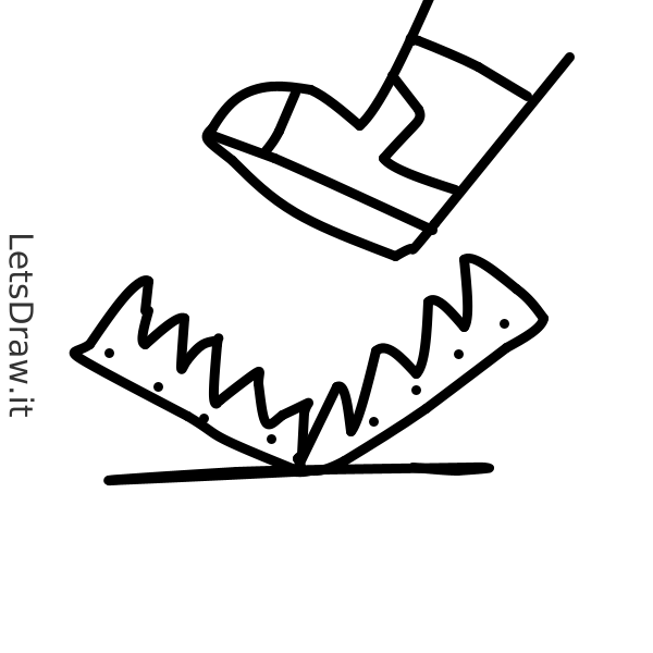 How to draw trap / LetsDrawIt