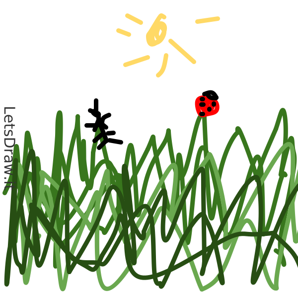 How to draw grass / gr9nejn98.png / LetsDrawIt