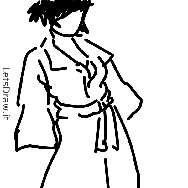 How to draw bathing suit / grnpntmu9.png / LetsDrawIt