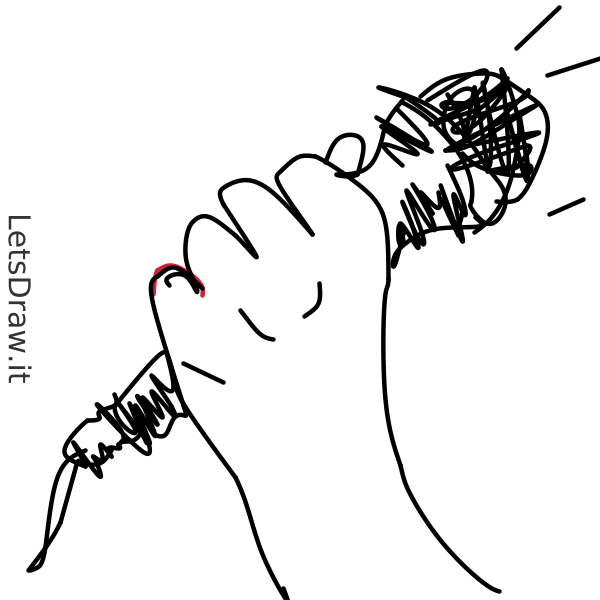 How to draw microphone / gsg5bayzc.png / LetsDrawIt