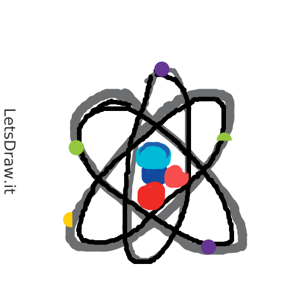 How to draw atom / gsp1xobmg.png / LetsDrawIt