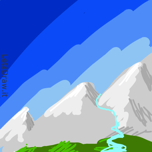 How to draw mountains / gt64x4efw.png / LetsDrawIt