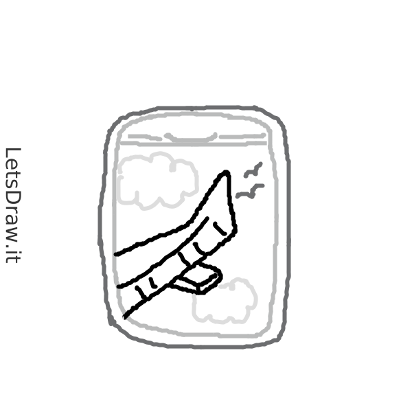 How to draw view from an airplane window / gy4uocqy7.png / LetsDrawIt