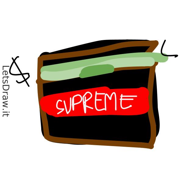 How to draw wallet / gz3u8ewfr.png / LetsDrawIt
