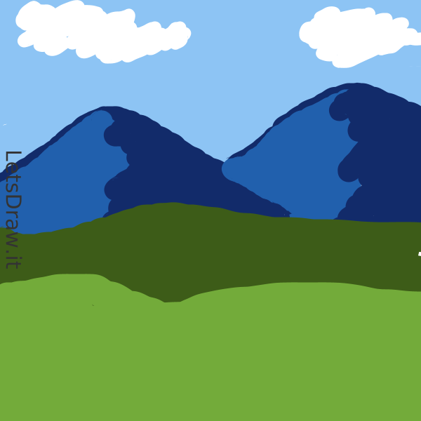 How to draw mountains / h5xnthuyp.png / LetsDrawIt