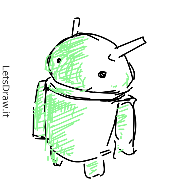 How to draw Android / LetsDrawIt
