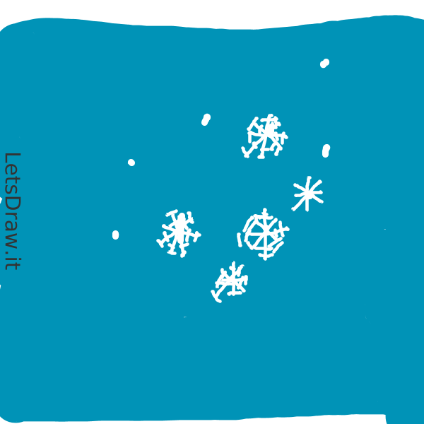 How to draw snow / h7d4f4u98.png / LetsDrawIt