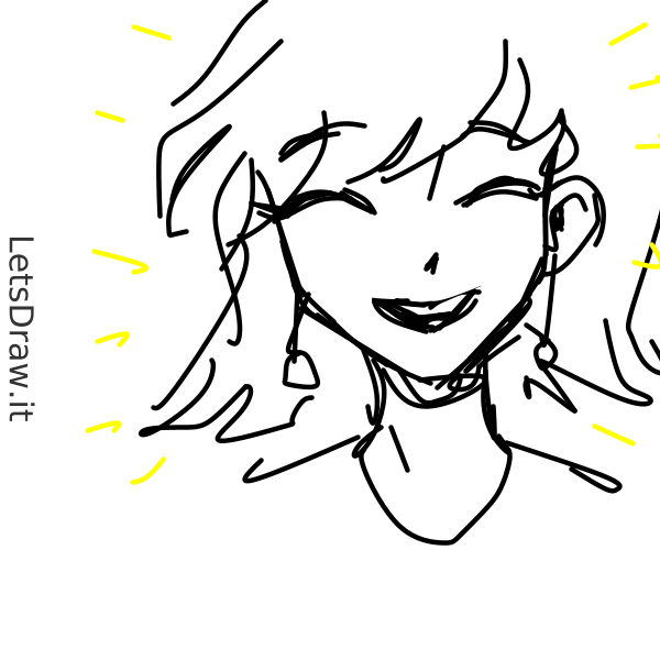 How to draw happiness / h7mb8yis4.png / LetsDrawIt