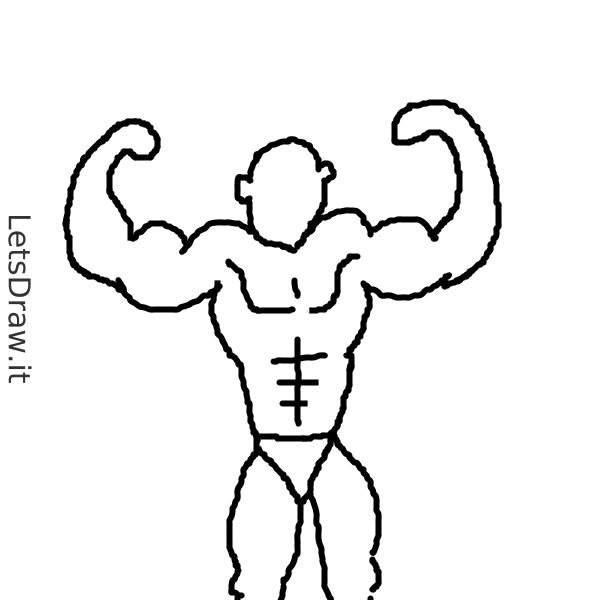 How to draw Bodybuilding / ha6ix9rjh.png / LetsDrawIt
