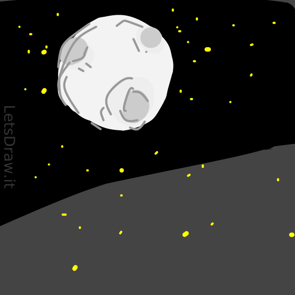 How to draw Moon / hasqf1gp8.png / LetsDrawIt